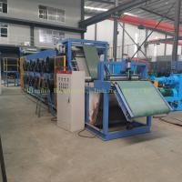 China Stainless Steel Mesh Rubber Sheet Cooling Machine Hang Rod Type for sale