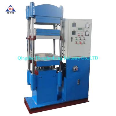 China Laboratory Plate Vulcanizing Press Machine Water Cooling 25T 50Ton for sale