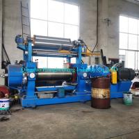 China Two Roll Rubber Open Mixing Mill 50HRC 60HRC for sale