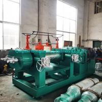 China Xk-360 Open Silicone Rubber Mixing Mill Rubber And Plastic Lab Mixing Mill for sale