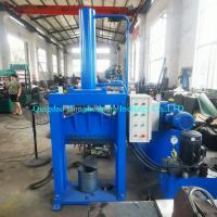 China Single And Twin Blade Vertical Rubber Bale Cutter for sale