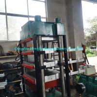 China Multi Layer Automatic Vulcanizing Machine With Push And Pull Die for sale