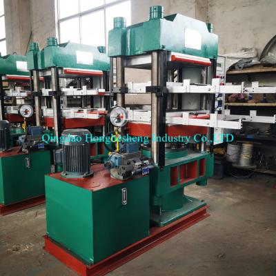 China Multi Layer Automatic Vulcanizing Machine With Push And Pull Die for sale