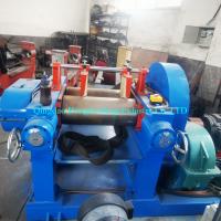 China Two Roll Open Rubber Mixing Mill / Silicone Mixing Mill Open Type Eurepoean Style for sale