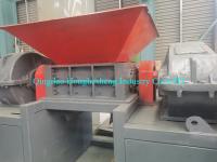 China Waste Tire Plastic Film Shredding Machine For Car Skin Metal for sale