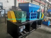 China Waste Tire Plastic Film Shredding Machine For Car Skin Metal for sale