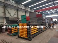 China Waste Cardboard Plastic Bottle Press Machine Horizontal 120t for sale