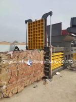China Automatic Horizontal Plastic Bottle Press Recycled Cardboard Baler Machine for sale