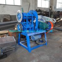 China Wear Resisting Waste Tire Strip Cutter 1t/h for sale