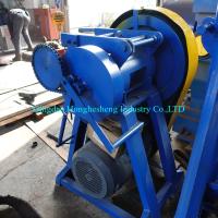 China Scrap Tire Blocks Cutter / Cutting Machine For Waste Tyre for sale