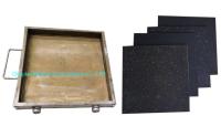 China Truck Mat Mould Grass Mat Mould Rubber Tile Mould for Vulcanizing Machine for sale