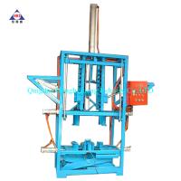 China Waste Truck Tire Packing Machine For Rubber Brick Tile Making Plant for sale