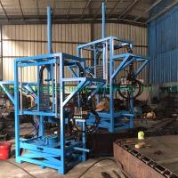 China Waste Truck Tire Packing Machine For Rubber Brick Tile Making Plant for sale