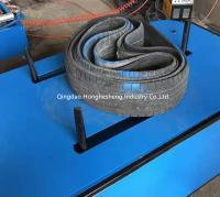China Horizontal Tire Baler Machine Tyre Trestle Machine for Tire Tread Packaging for sale