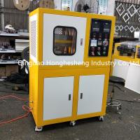 China Flat Vulcanizing Machine Laboratory With Automatic Touch Screen Type for sale