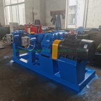 China Water Cooling Rubber Mixer Machine Two Roll Open Mixing Mill PLC Controlled for sale