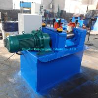China Lab Two Roll Open Mixing Mill Electric Heating Water Cooling PLC Controlled for sale