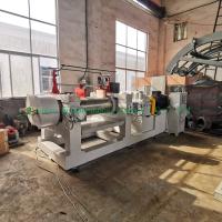 China Hard Tooth Bearing Rubber Two Roll Mixing Mill XK400 16inch Mixing Mill Machine for sale