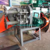 China Long Neck Waste Tyre Strip Cutter Machine / Used Tire Strip Cutter for sale