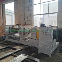 China Two Polished Roller Rubber Open Mixing Mill 45*120cm XK-450*1200 for sale
