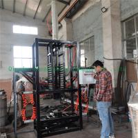 China Small Wire Tire Setting Sleeving Whole Tyre Doubling Machine Waste Tire Packing for sale