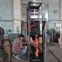 China Small Wire Tire Setting Sleeving Whole Tyre Doubling Machine Waste Tire Packing for sale