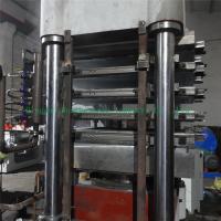 China 4/6 Daylights EVA Foam Sheet Hydraulic Hot Press For Foam Rubber Mat for sale