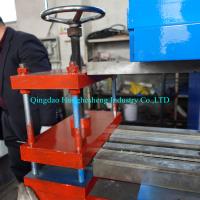 China Rubber Block Crawler Vulcanizing Machine C Type Conveying 400Ton for sale