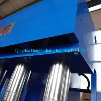 China Rubber Block Crawler Vulcanizing Machine C Type Conveying 400Ton for sale
