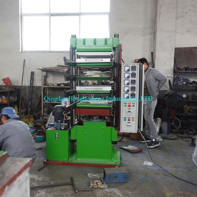 China Interlocking Rubber Tile Press Machine Jigsaw Puzzle Floor Mats Making for sale