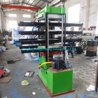 China Interlocking Rubber Tile Press Machine Jigsaw Puzzle Floor Mats Making for sale