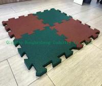 China Cross Pattern Rubber Tile Heating Teflon Mold Interlocking Rubber Mat Mold for sale