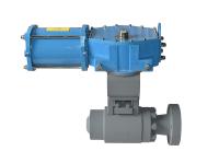 China Pneumatic Drain Ball Valve A105F321S310F11F22 for Air Turbine Actuator Vents 3 Position 0-45-90 Degree for sale