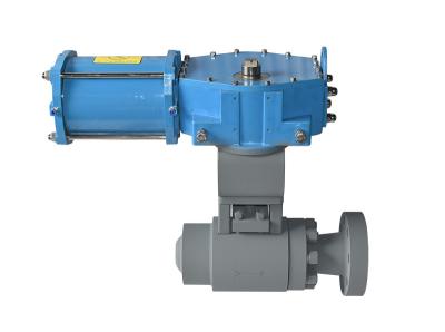 China Pneumatic Drain Ball Valve A105F321S310F11F22 for Air Turbine Actuator Vents 3 Position 0-45-90 Degree for sale