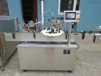 China 50ml Automated Nail Polish Essential Oil Filling Machine with PLC Control and Touch Screen Interface for Cosmetics Production for sale