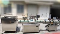 China Fully Automatic E-Liquid Spray Filling Machine 15-500ml Capacity with 30-80 Bottles/Min Production Rate for sale