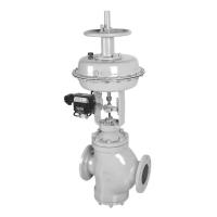 China Pneumatic Double Seated Control Valve 3-Way for Liquid Gas Steam - Sizes 1/2