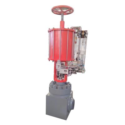 China Pneumatic On/Off Globe Control Valve with Electric Actuator - ANSI 600 Rating, 1/2