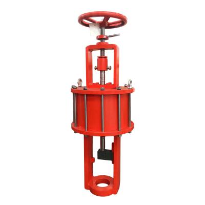 China Linear Pneumatic Valve Actuator for Rising Stem Valves 150 psi Double Acting for sale
