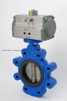 China Pneumatic Lug Butterfly Valve 2-24 inch EPDM Seal PN10 PN16 Industrial for sale