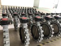 China Pneumatic Lug Butterfly Valve 2-24 inch EPDM Seal PN10 PN16 Industrial for sale