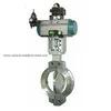 China Pneumatic Butterfly Valve Flange Type Metal Seat High Pressure 10.0MPa 1-12 Inch for sale