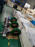 China Lug Bronze Pneumatic Butterfly Valve 2-24 Inch EPDM Seal Mid Pressure Industrial for sale