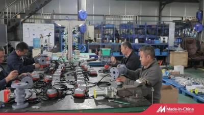 China Air Actuated Butterfly Valve 2-24 Inch 80-120 PSI Fail Closed Epoxy Coated Ductile Iron for sale