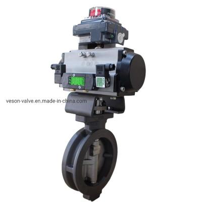 China High Performance Butterfly Valve 2-24 Inch ISO 5211 Mounting Pad Class 150 300 for sale
