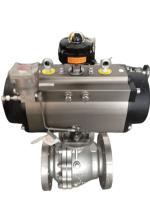 China Pneumatic Actuator ISO5211 1-12 inch Automated Ball Valve PN1.0-32.0MPa for sale