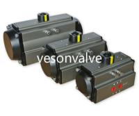 China Double Acting Pneumatic Rack and Pinion Actuator 316SS 304SS Marine 2-8bar for sale