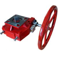China VESON Manual Override Declutchable Gearbox 300Nm-3200Nm with ISO Mountings for Pneumatic Valve Control for sale