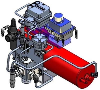 China Valve Operating System with 3ms Stroke Time Testing and 71,753 NM Torque Output for Industrial Automation for sale