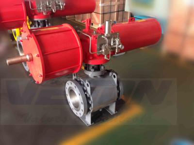 China Pneumatic Emergency Shut Down Valves ESDV SDV with SIL ANSI DIN Safety Ratings for Oil & Gas Applications for sale